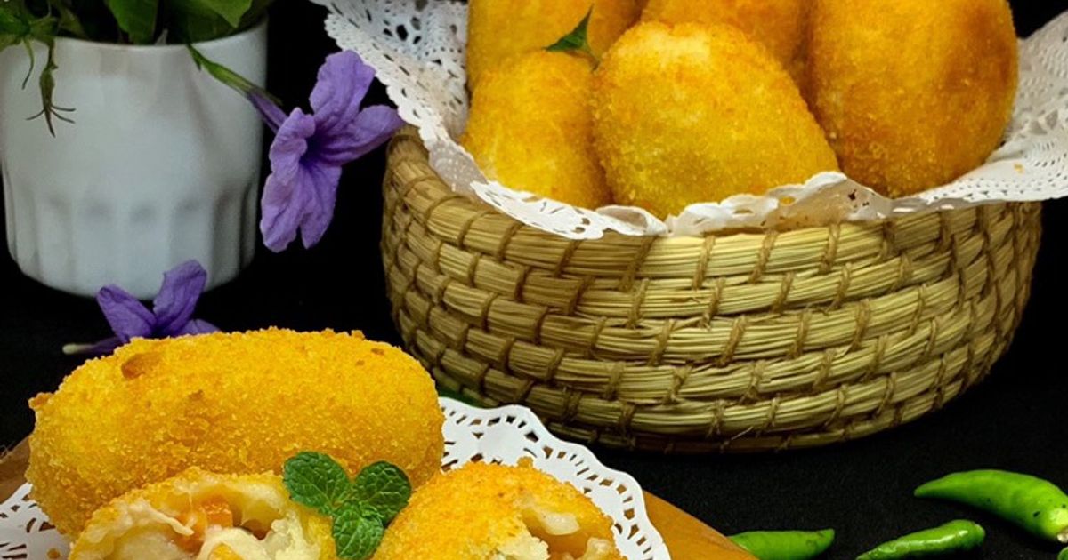 Resep kroket singkong rebus rumahan enak dan mudah - Cookpad