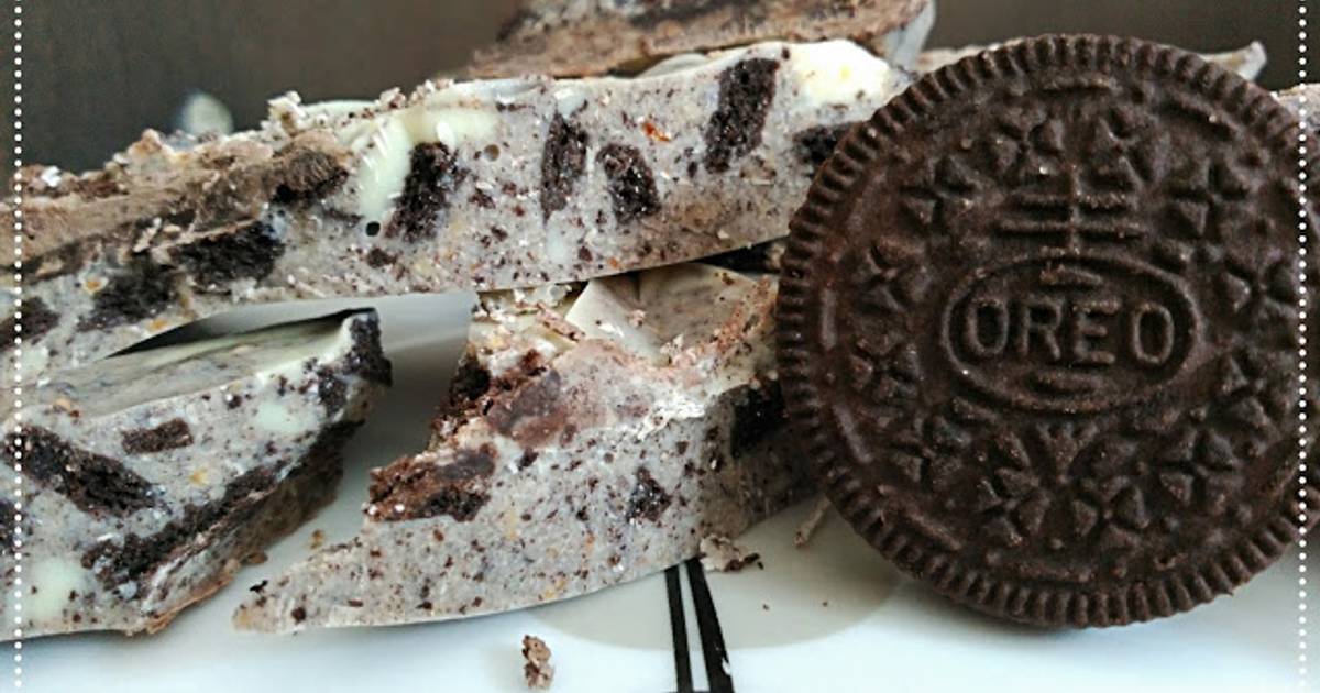 Turrón de oreo casero Receta de marietaskitchen- Cookpad