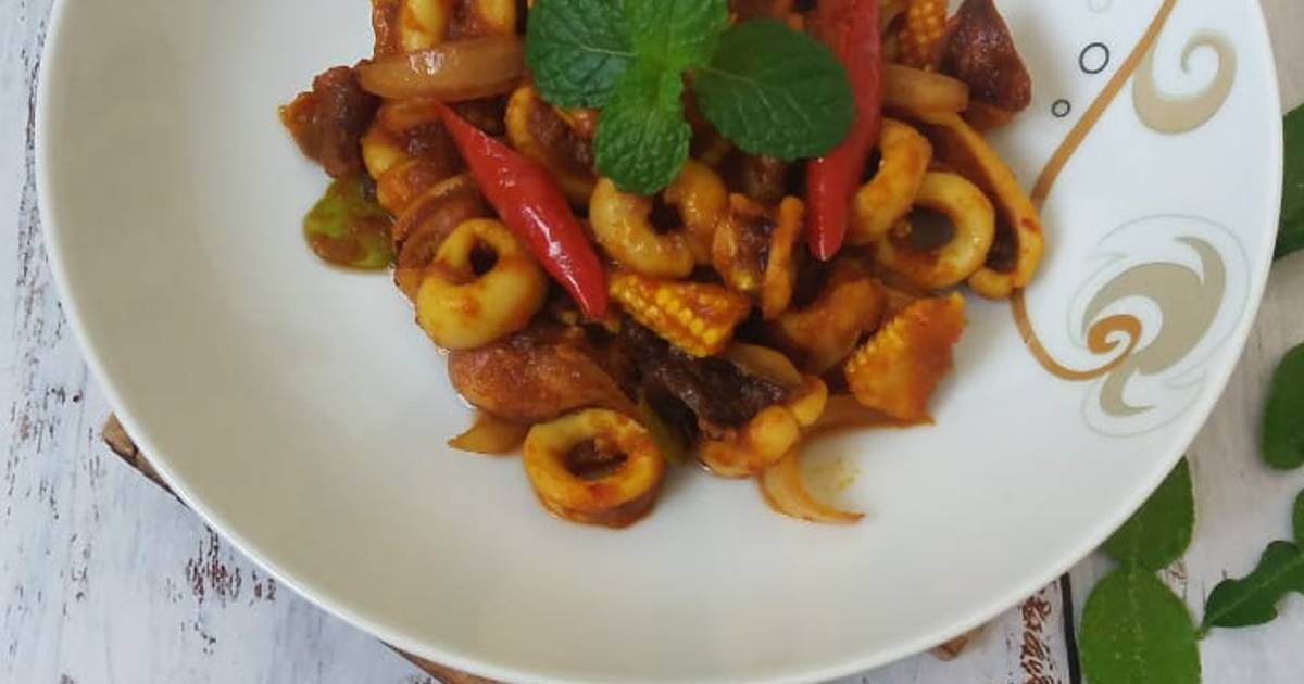 Resipi Sotong Masak Merah oleh Nunees - Cookpad