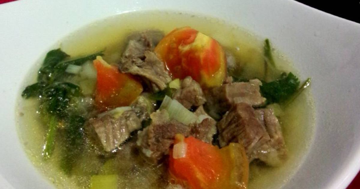 Resep Sop Daging Sapi oleh Talhita Fdm - Cookpad