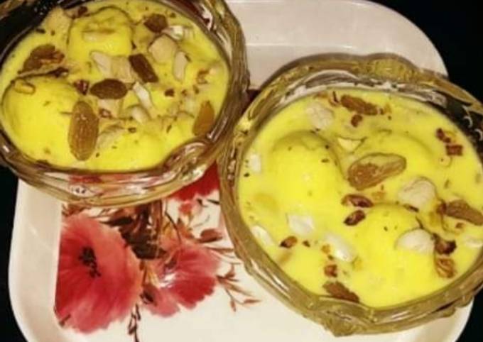 Rasmalai Recipe by rosy bansal - Cookpad