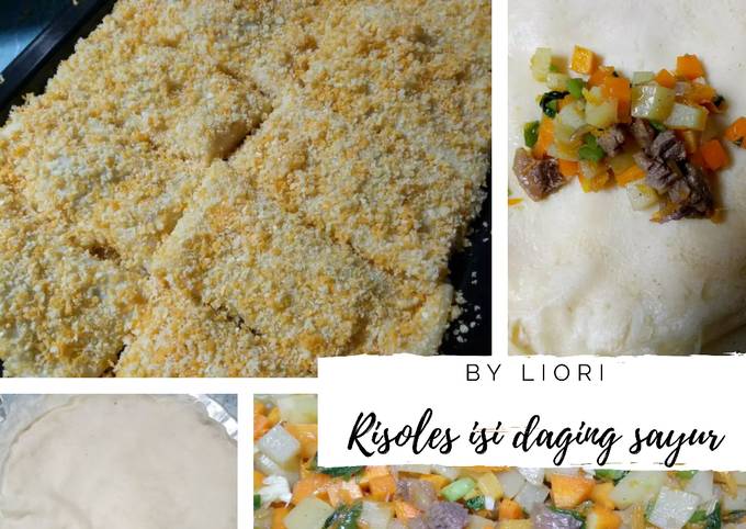 Resep Risol (kentang wortel daging) oleh Liori - Cookpad