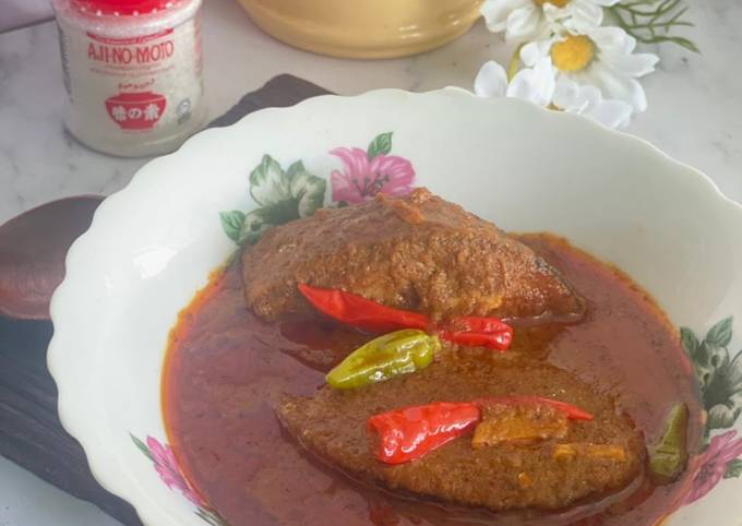 Resipi Gulai Kari Ikan Aye oleh Erma Yusnida - Cookpad