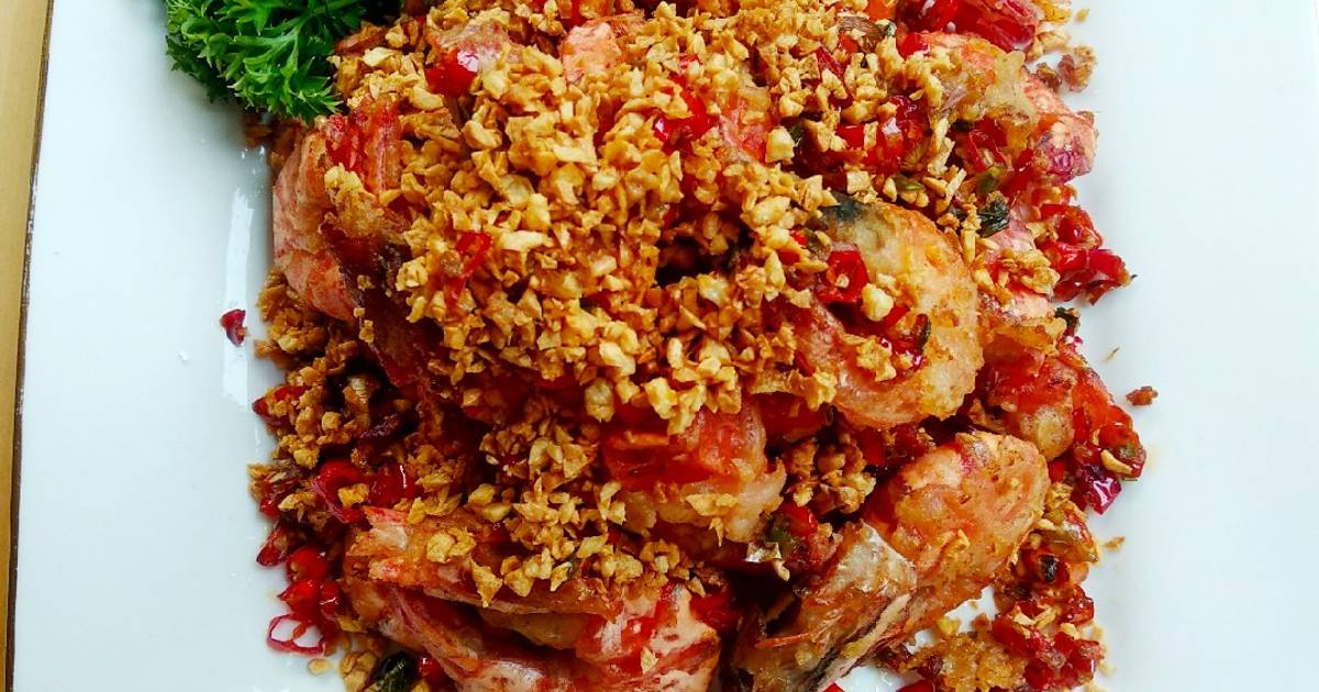 Resep Udang cabe garam oleh sri mulyani - Cookpad