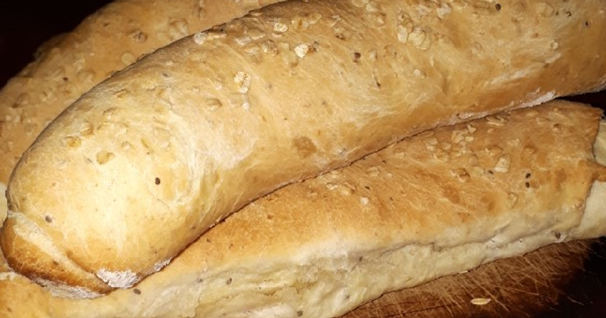 Pan Tipo Subway De Avena Y Miel (Panificadora Atma) Receta de Pandemials