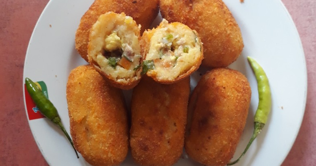Resep Kroket Kentang Ragout (W#21) oleh Ratri IPS - Cookpad