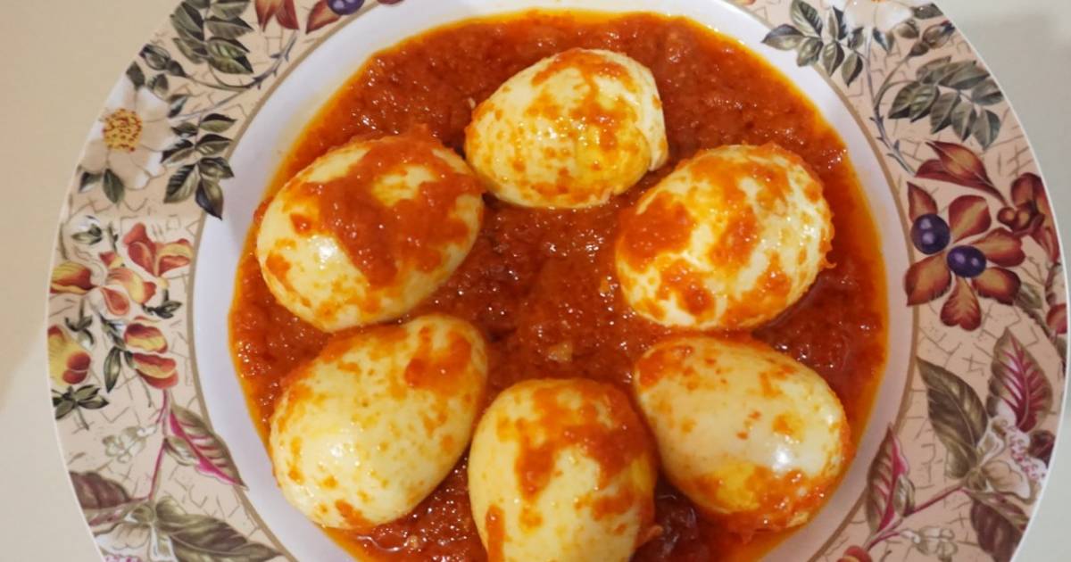 Resep Telur Bumbu Balado Mantap!!!! oleh Dapur Mama Karin - Cookpad