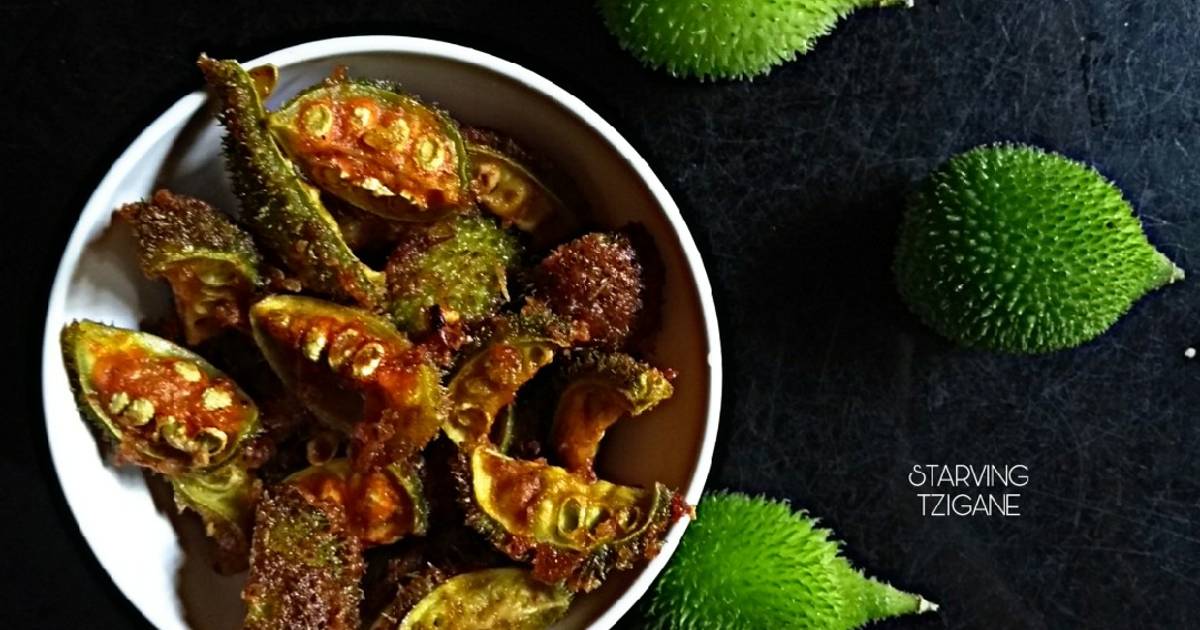 Kankada bhaja(spiny gourd fry) Recipe by starving_tzigane - Cookpad