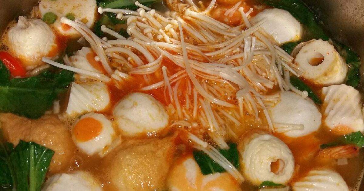 Resep kuah suki segar & gurih untuk semua selera