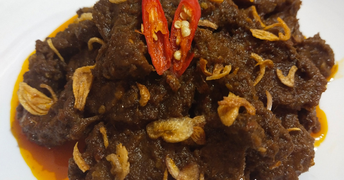 Resep Rendang Bumbu Instan oleh ihdanas - Cookpad