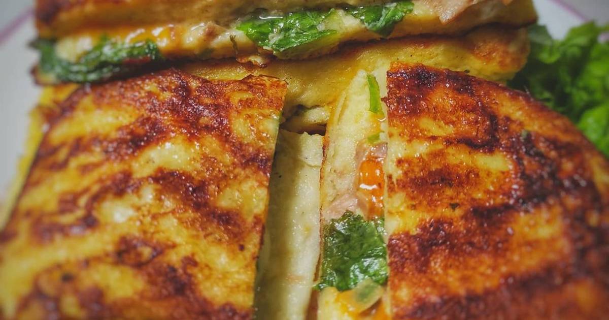 Resep Korean Tuna Toast oleh Munda Nini - Cookpad