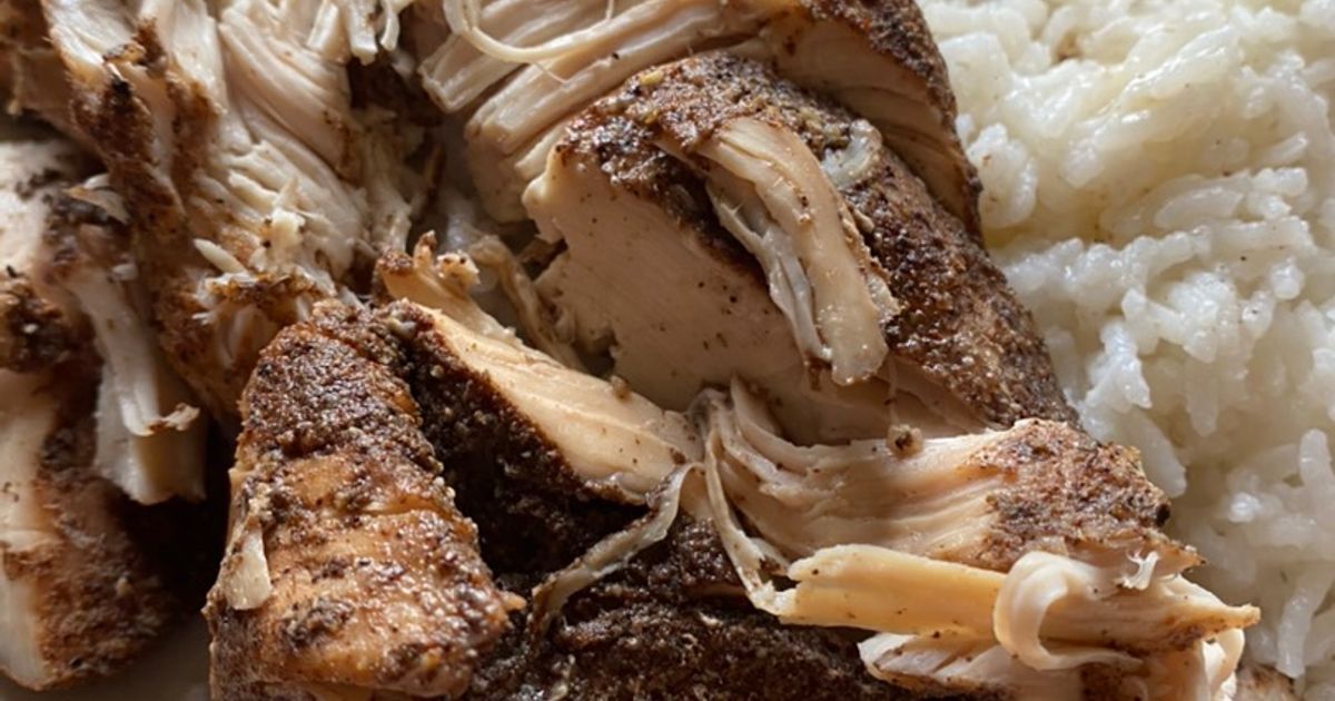 κοτόπουλο στο Slow Cooker με γεύσεις καραϊβικής Συνταγή από τον/την ...