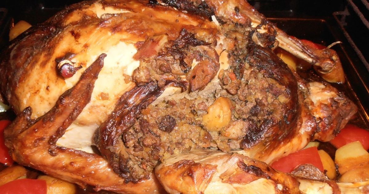 Φοβού τις γαλοπούλες (μιαν τέτοια) γέμιση φέρουσες!!! Αντίο 2018 ...