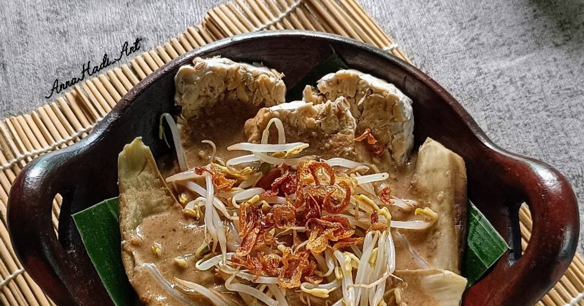 61 resep pecel tempe terong kukus enak dan mudah - Cookpad