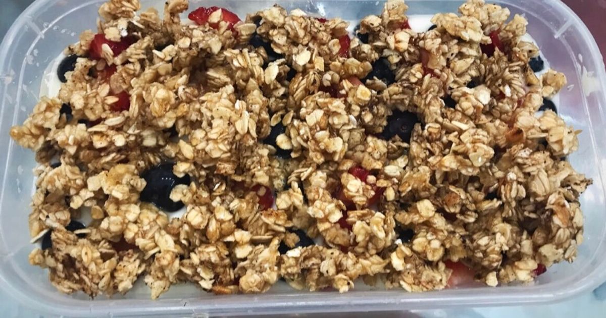 Crumble Light! De Avena! Recipe by geri : @geri.simon en Instagram - Cookpad