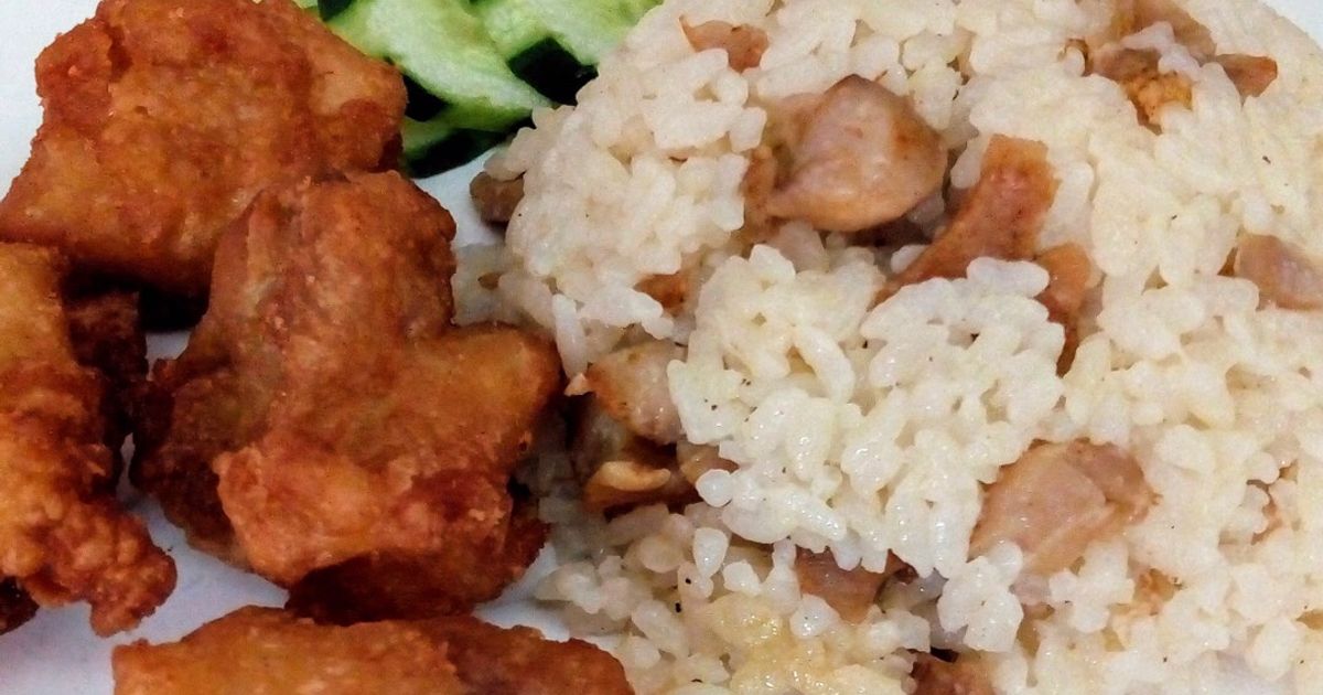 Uduk Rice With Chicken(indonesian Steam Rice With Chicken) Recipe by ...