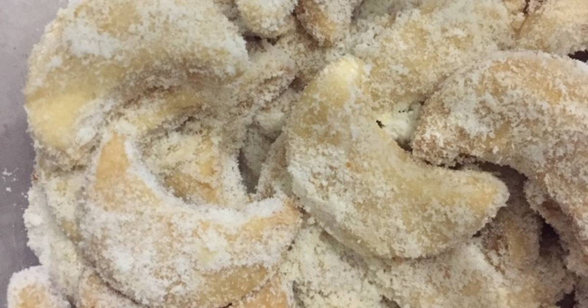 588 resep kue kering putri salju dencow enak dan mudah - Cookpad