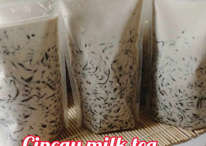Resep Cincau milk tea oleh Leli Yeje - Cookpad