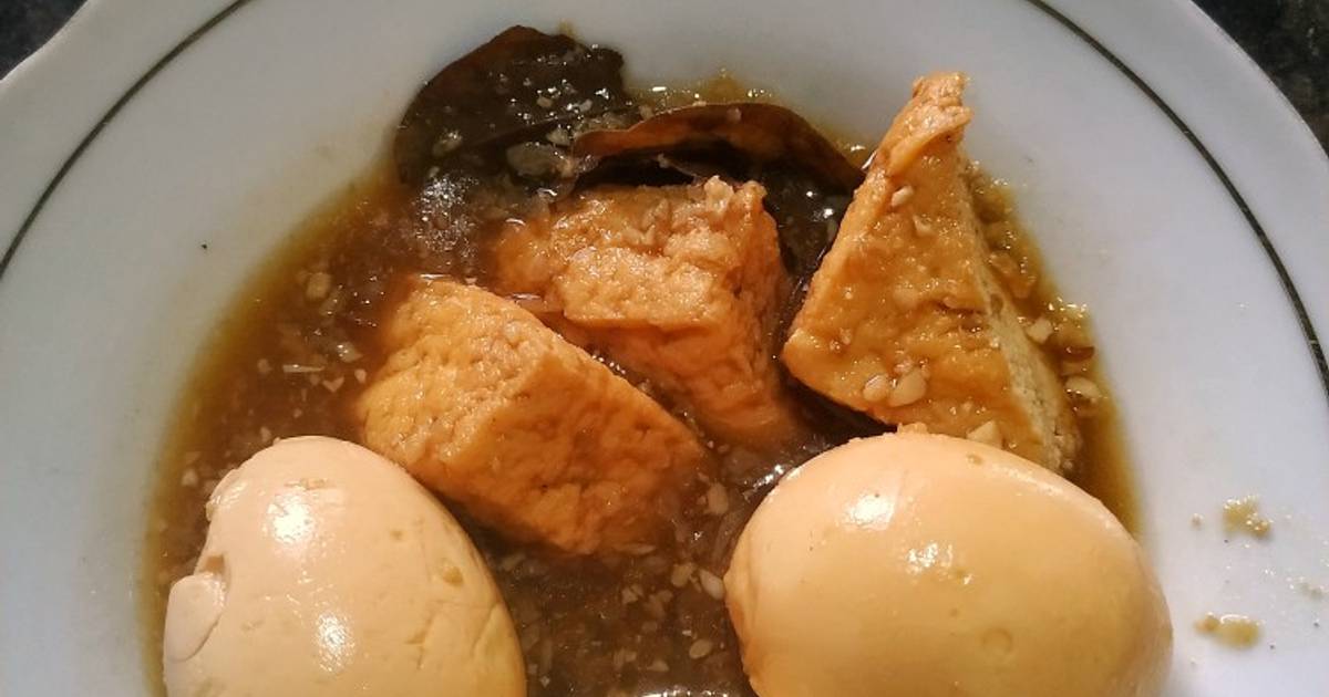 Resep Semur tahu telur oleh Saluna Mahira - Cookpad