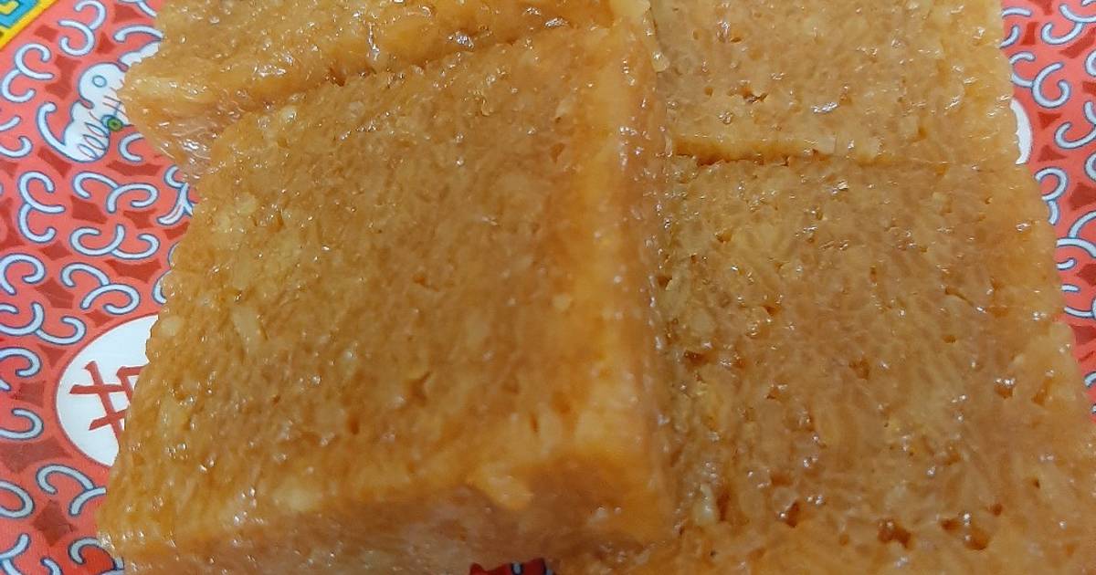 Resep Wajik ketan gula merah oleh icha - Cookpad