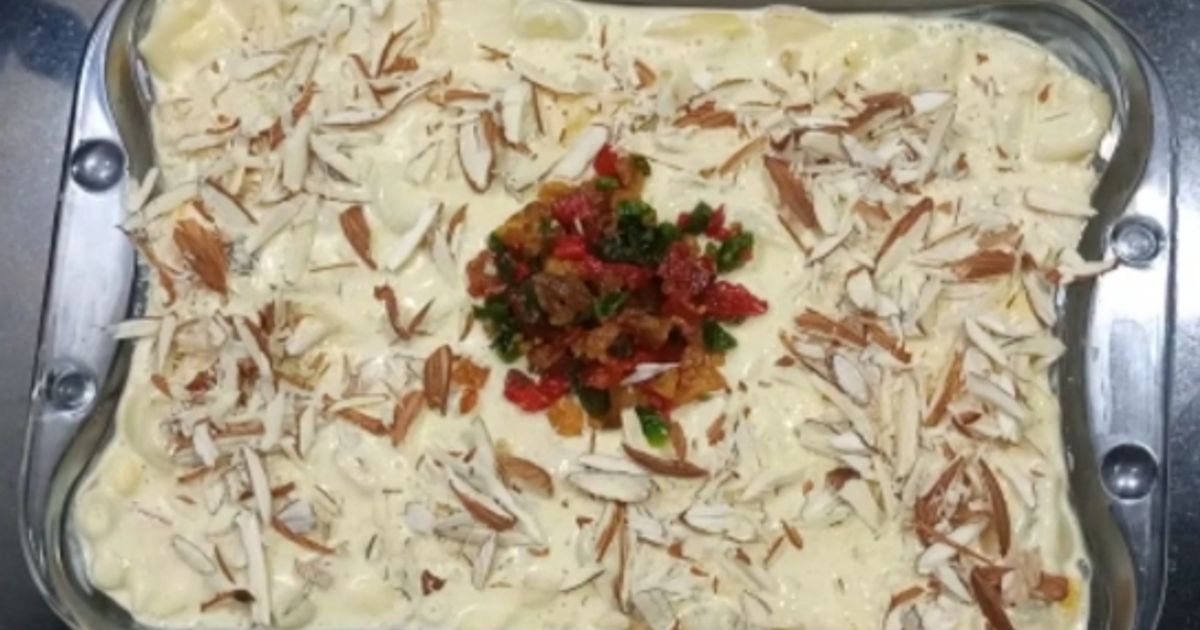 Instant Fruit Cream Dessert Recipe by Cook With Passion - Cookpad