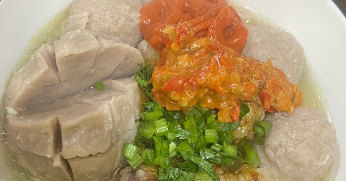 Resep Bakso Kuah oleh Putri Nurul fatma - Cookpad