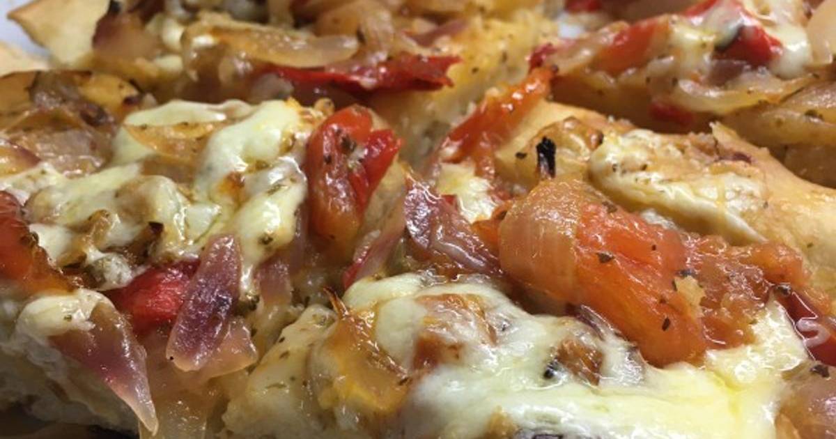 Pizza de cebolla y queso - 3,296 recetas caseras- Cookpad