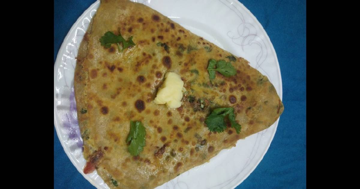 Egg cheese stuffed paratha Recipe by Mehroz Iqbal - Cookpad
