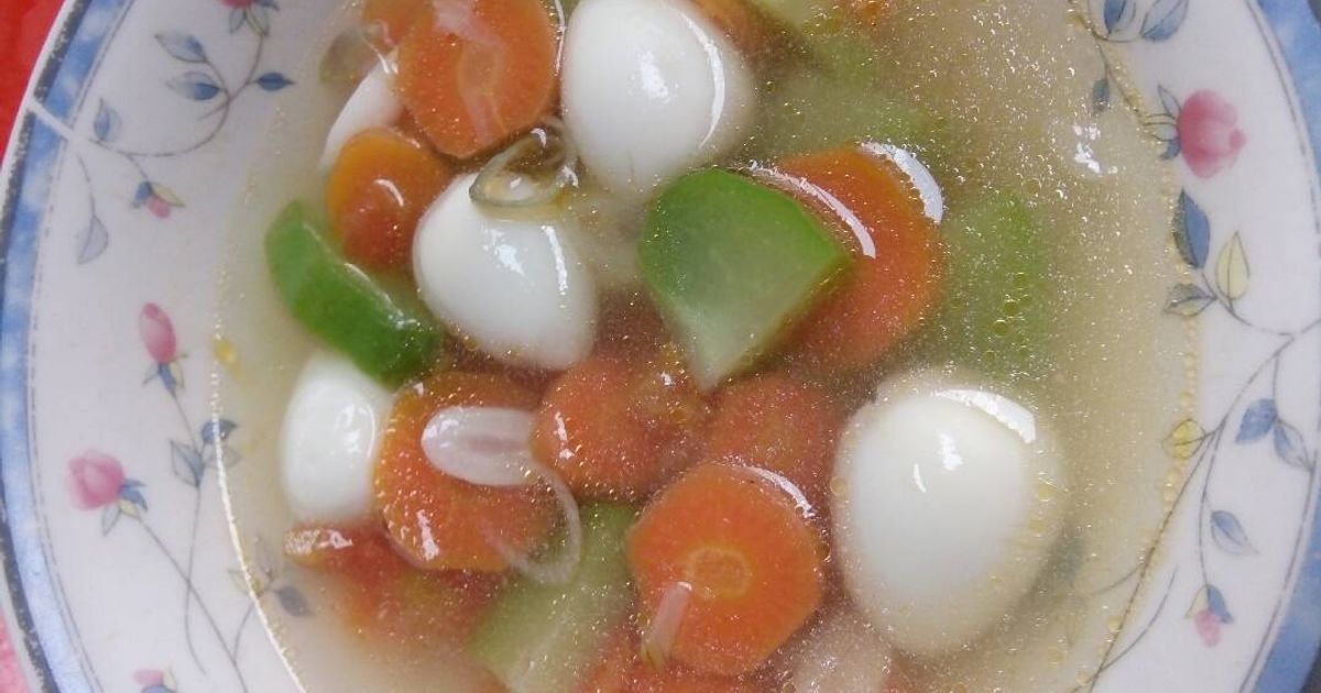Resep menu balita sayur bening rumahan enak dan mudah - Cookpad