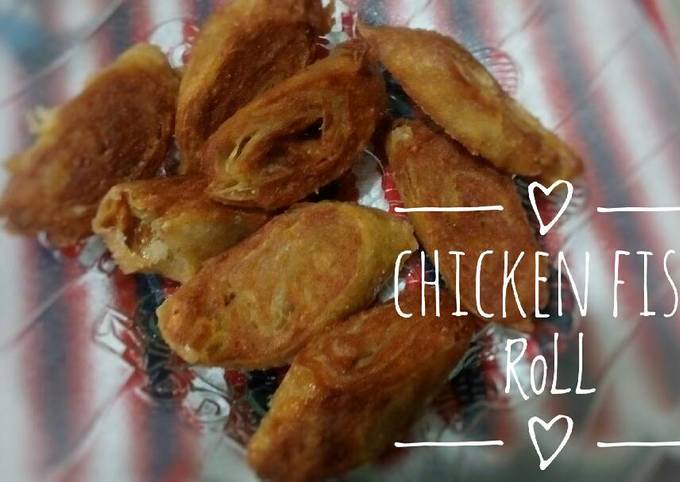 Resep Chicken fish roll oleh Rara kitchenette - Cookpad