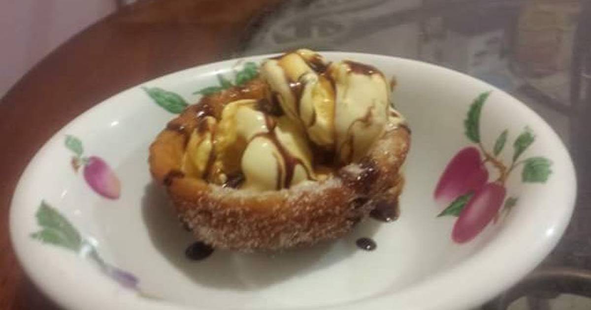 Churros con helado - 5 recetas caseras- Cookpad