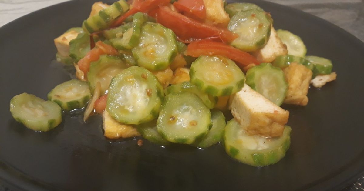 Resep Luffa And Tofu Stir Fry oleh Resep Dapurku - Cookpad