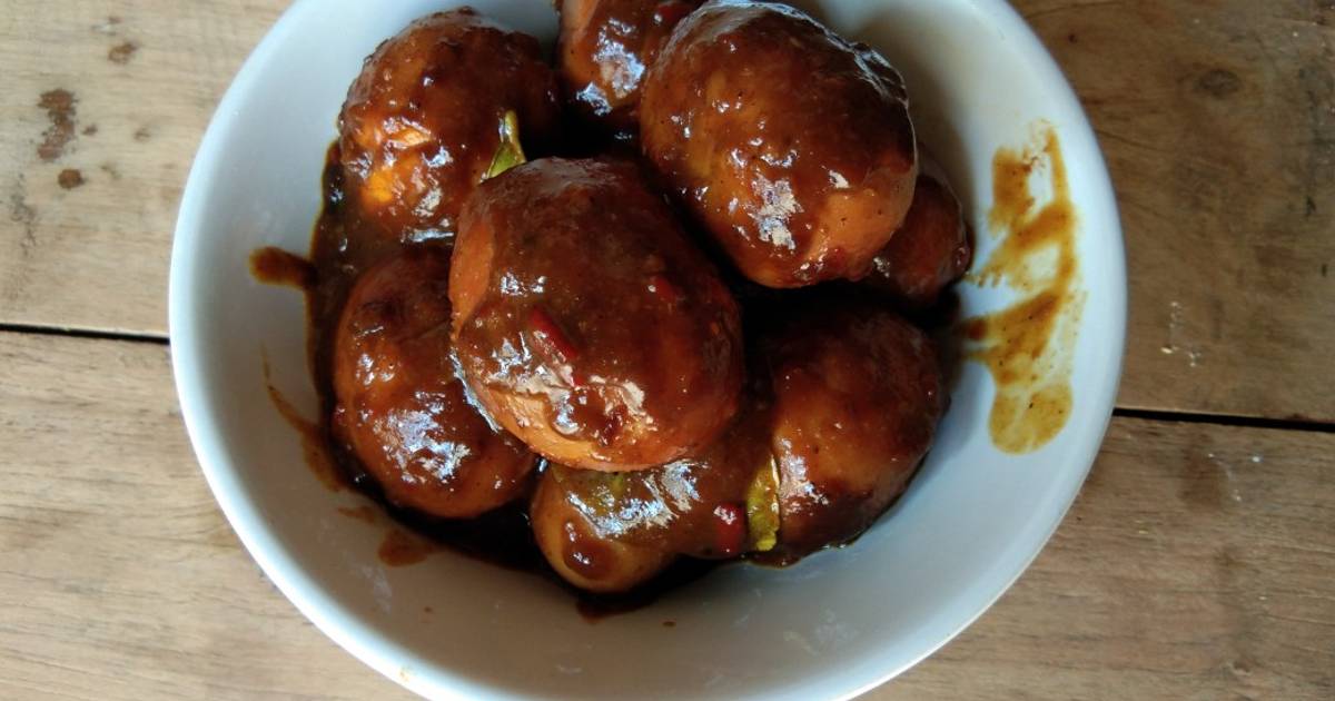 Resep Telur Petis (Endog Cit) oleh Norma Rizky - Cookpad