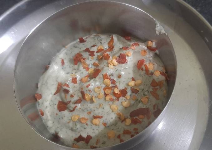 Mayo Mint Dip Recipe by Rekha Pandey - Cookpad