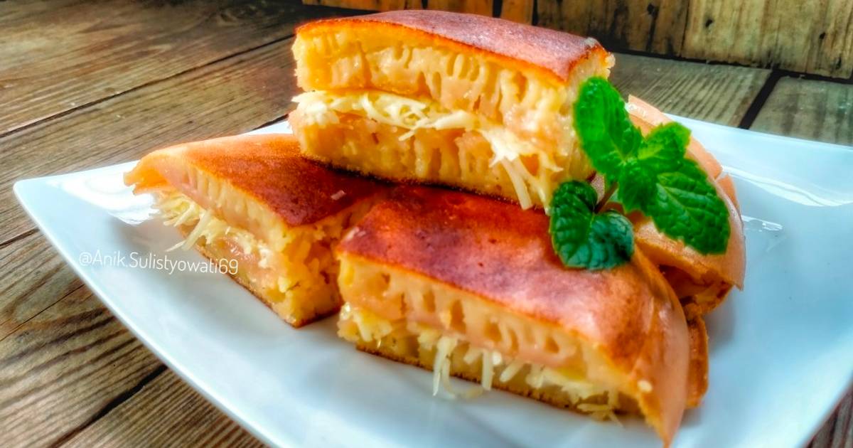 Resep Terang Bulan (Martabak Manis) Sari Kulit Buah Naga oleh Anik P ...