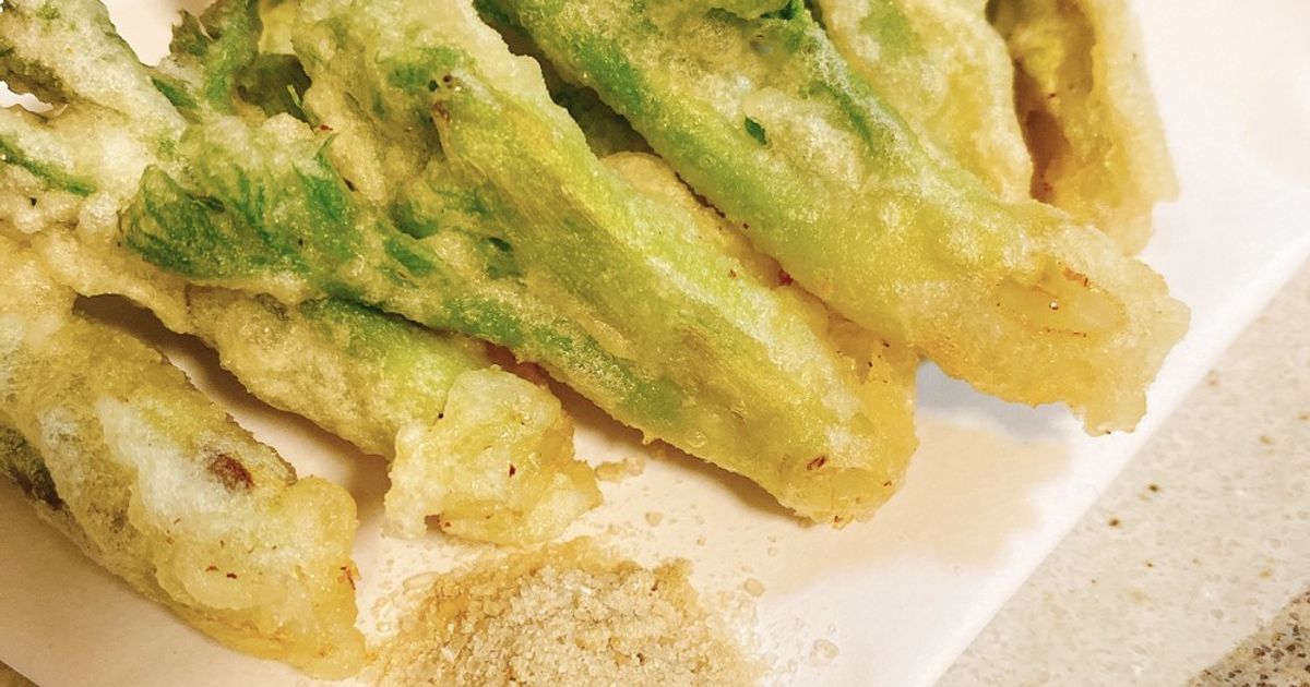 Spring Delicacy: Preparing And Frying Fiddlehead Ferns Recipe By 野菜ソムリエmiwa