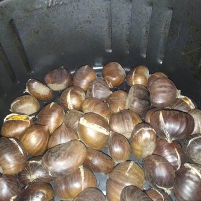 Castañas asadas en airfryer Receta de noor- Cookpad