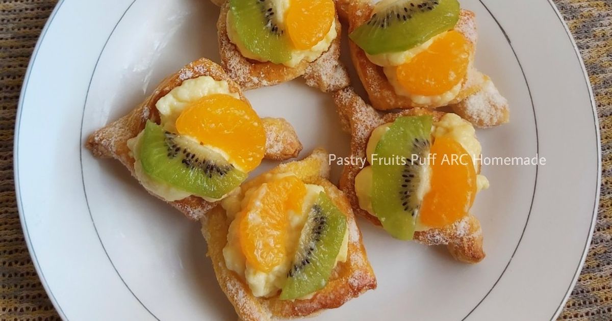 Resep Pastry Fruits Puff oleh Ayu Setiawati - Cookpad