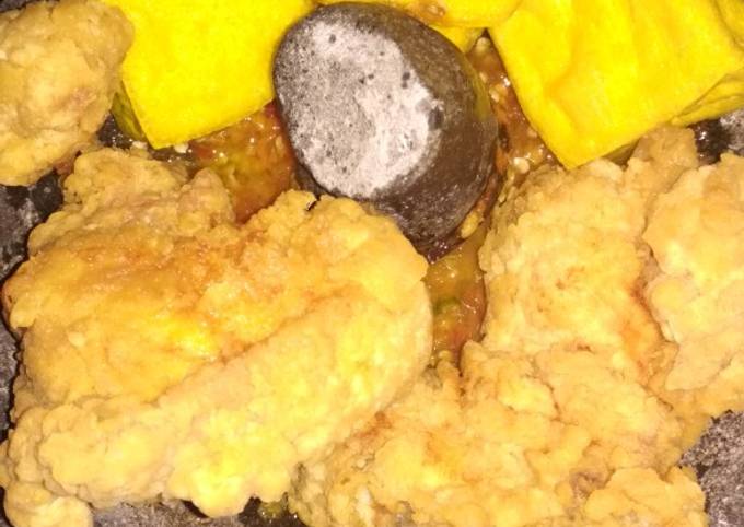 Resep Ayam geprek sambal cikur oleh Merry - Cookpad