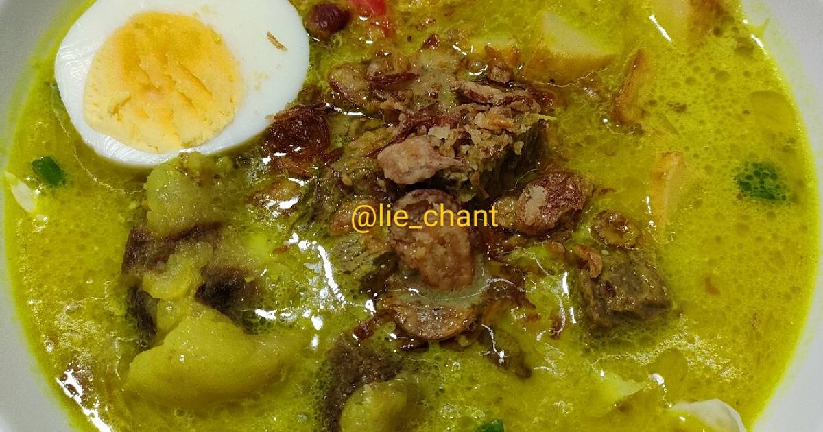 386 resep soto kuning bogor enak dan mudah - Cookpad