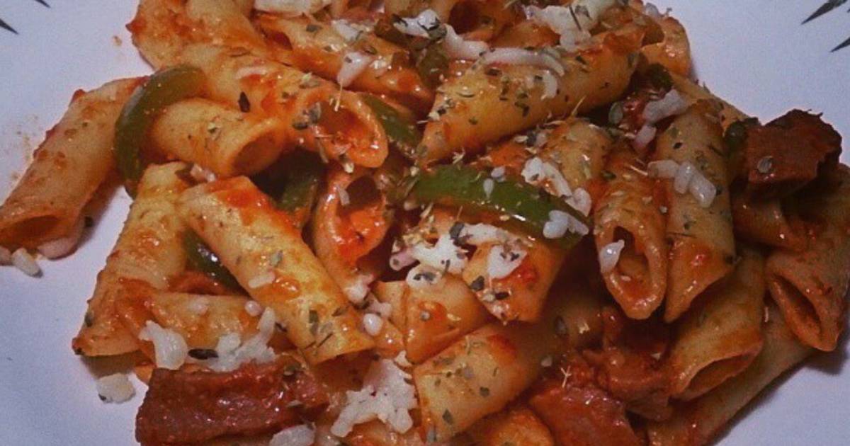 SKhan's special pasta. Recipe by SKhan - Cookpad