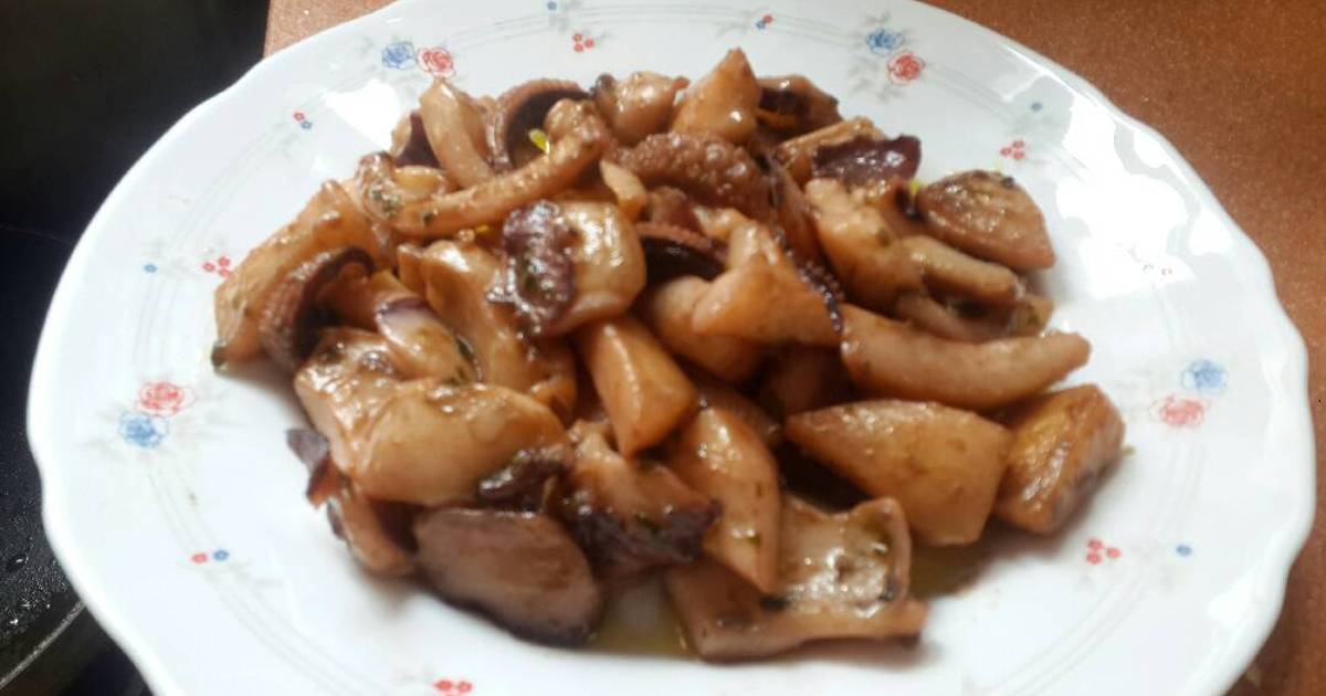 Sepia guisada Receta de yayita- Cookpad