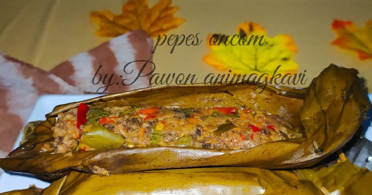 Resep 196# Pepes Oncom Merah oleh Pawon animagkavi - Cookpad