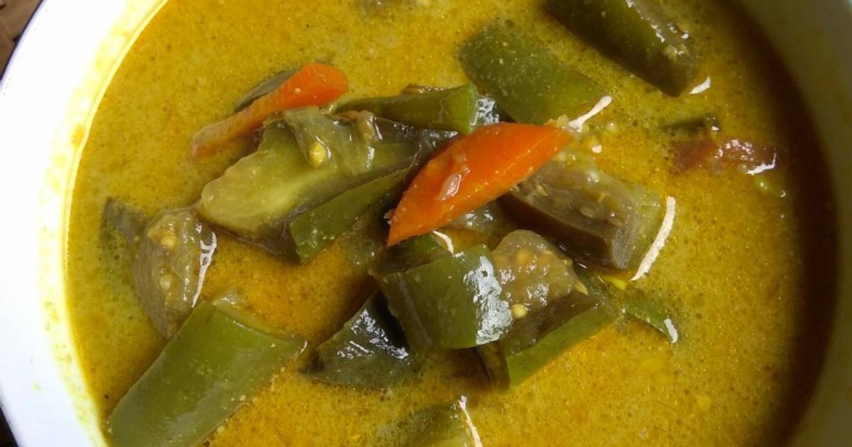 Resep Sayur lodeh terong ijo oleh Saluna Mahira - Cookpad