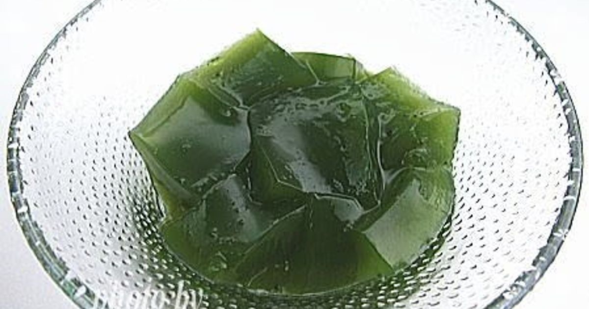 Matcha Jello Recipe By Cookpad.Japan