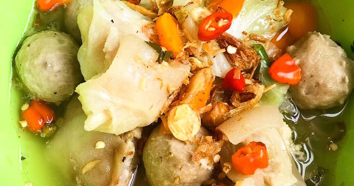 Resep Sop Kikil Kuah Bakso oleh fika meidy - Cookpad