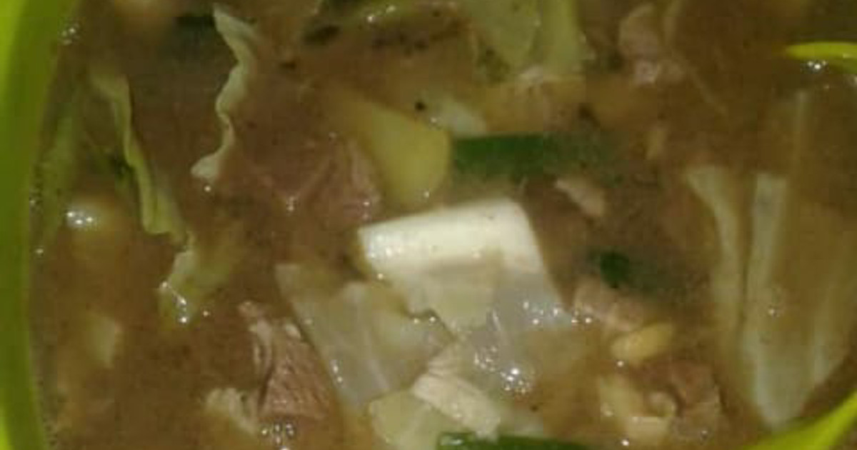 Resep Sup Daging Simple oleh Ummu El - Cookpad