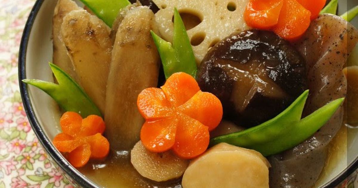 For New Year's Seven Treasure Stew (Chikuzen Ni) Recipe By Cookpad.Japan