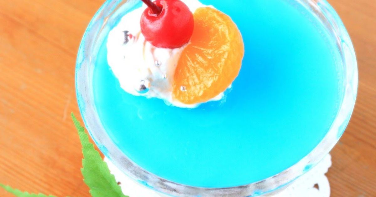 Cheery Milky Way Jello For Tanabata Recipe By Cookpad.Japan