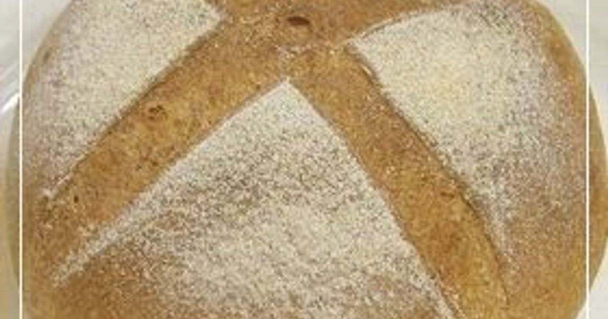 Pain De Campagne With Bread Flour And Cake Flour Version Recipe by ...